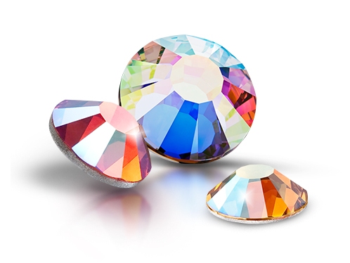 Crystal AB & Colors AB - Size - ss30 (6.40 - 6.60mm) :: Crystalindo